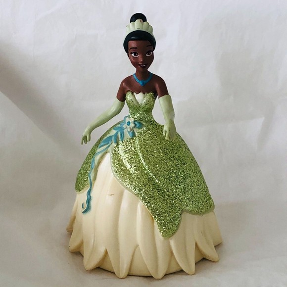 Disney | Toys | Disney Princess Tiana Sparkle Dress Figurine 4 Toy ...